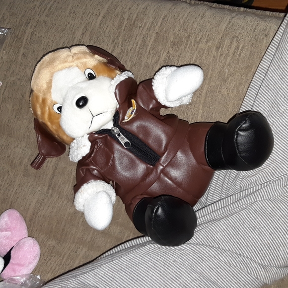 bears r us | Toys | Dog Pilot Aviator Outfit Old Fair Claw Machine ...